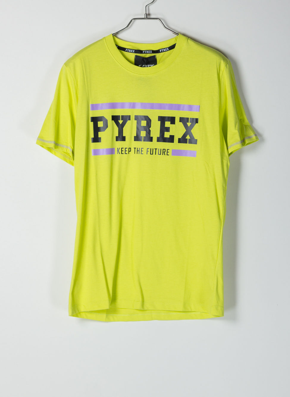 PYREX T-SHIRT LOGO Giallo, Nero, Rosa Uomo | Sport85