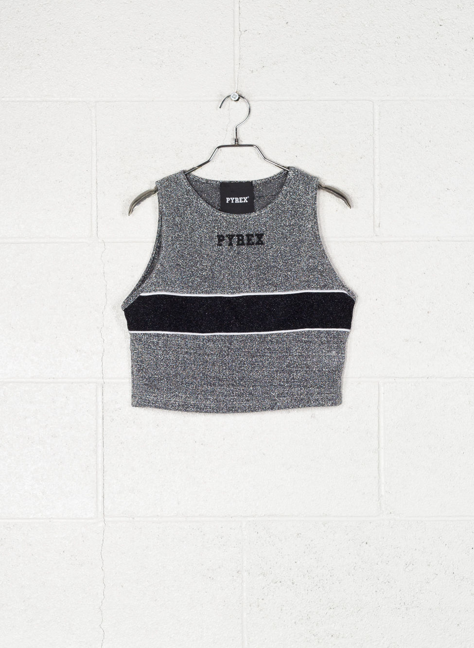 PYREX TOP CROP GLITTER | PYREX-40146-42636 | Sport85